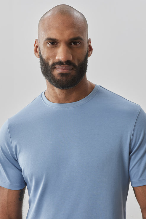 The Barakett Tee - Dover Blue | Robert Barakett